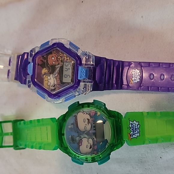 Nickelodeon | Accessories | Vintage Rugrats Watch Lot Of 2 | Poshmark